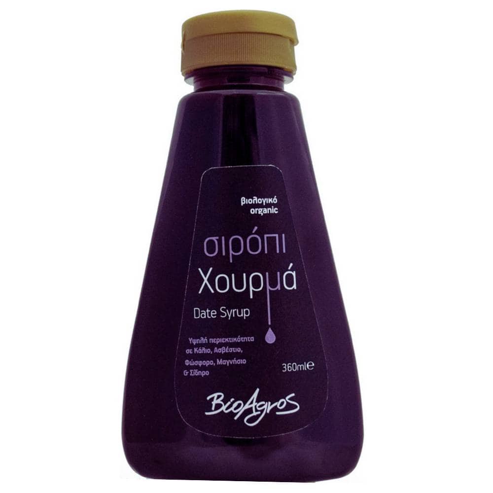 Βιολογικό Σιρόπι Χουρμά 360mL - Βιοαγρός - Planet Health